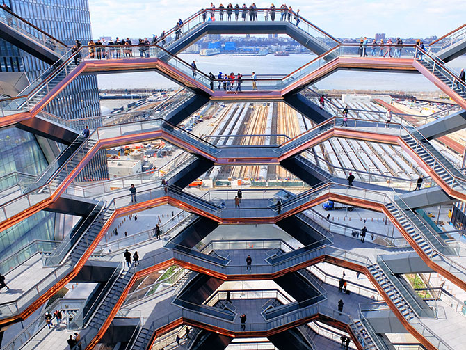 Hudson Yards Vessel à New York - NewYorkCity.fr